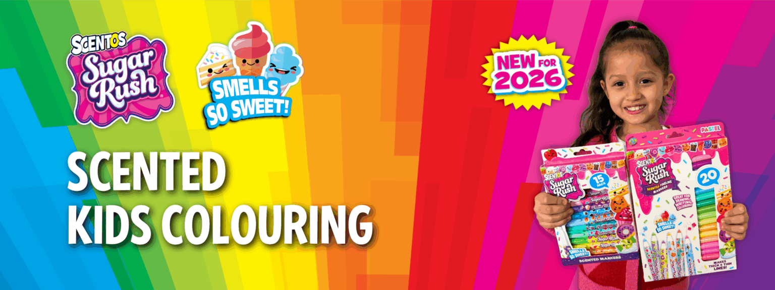 Sugar Rush Kids Colouring – Scentos UK EU – Scented Colouring ...